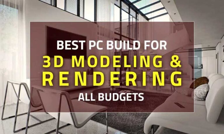 Best PC Build for 3D Modeling & Rendering in 2026 - Build My PC